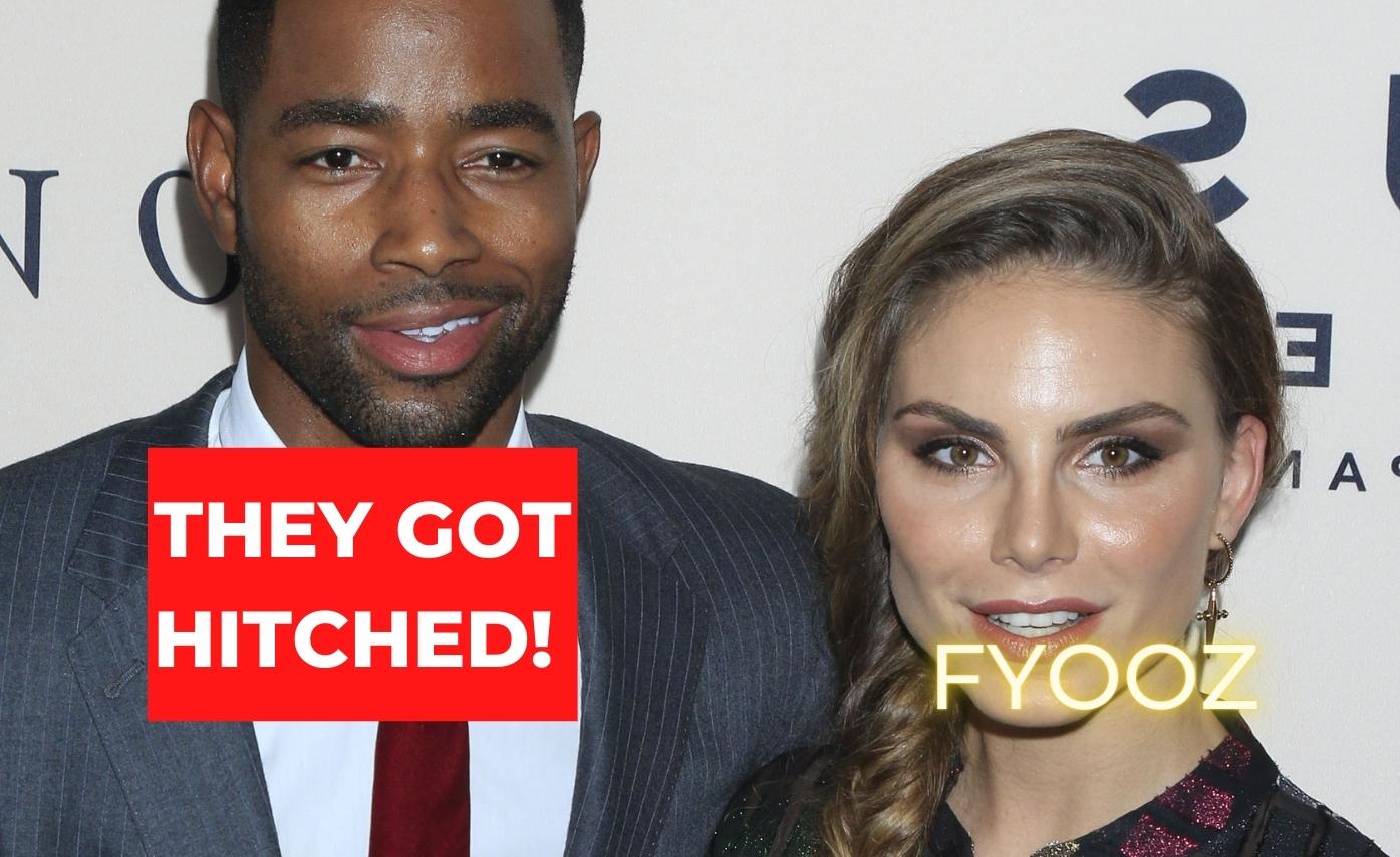 Jay Ellis and Nina Senicar get married in lavish Tuscany wedding ...